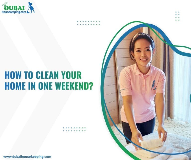 How to Clean Your Home in One Weekend?